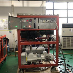 Mobile SF6 Vacuum Pump Unit for evacuating air or nitrogen