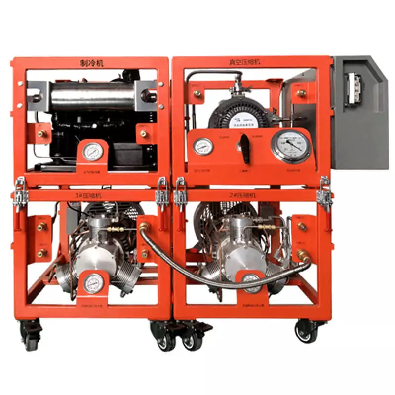 Modular SF6 Gas Cart for Recovery of Gas to